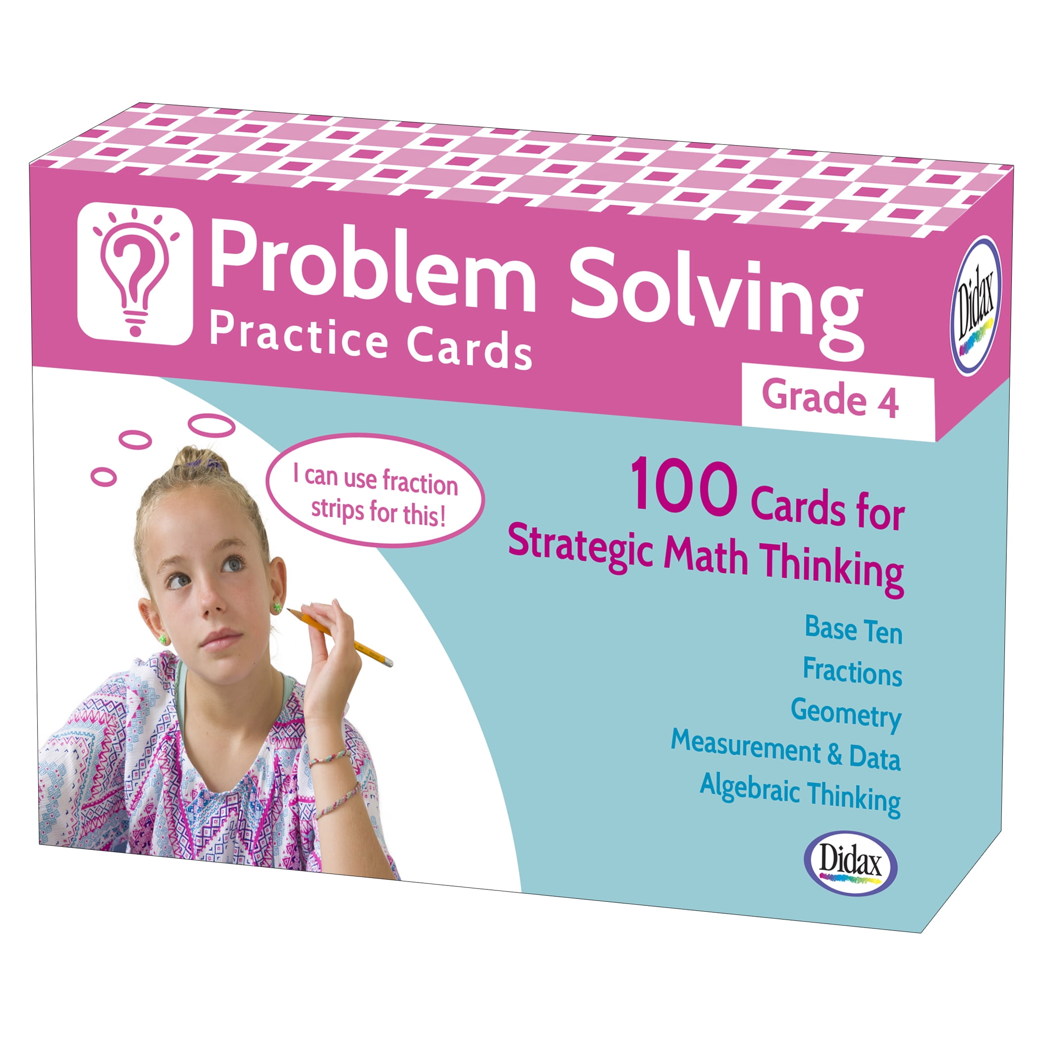 Didax Grade 4 Problem Solving Practice Cards - Walmart.com