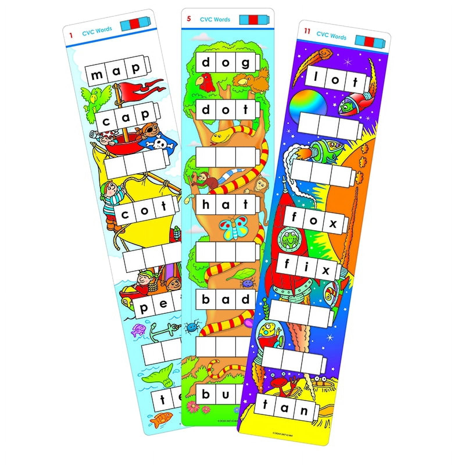 Unifix Word Ladders Cvc Words - Walmart.com