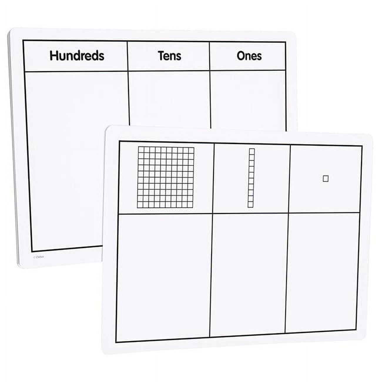 Didax Write-On & Wipe-Off Base 10 Blocks Mats - Set of 10 - Walmart.com