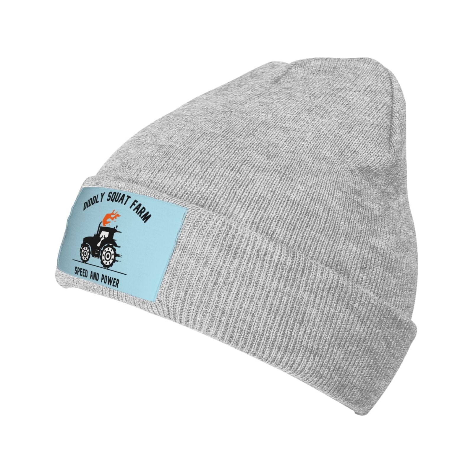 Diddly Squat Farm Shop Logo Tractor Unisex Adult Knit Beanie For Men ...