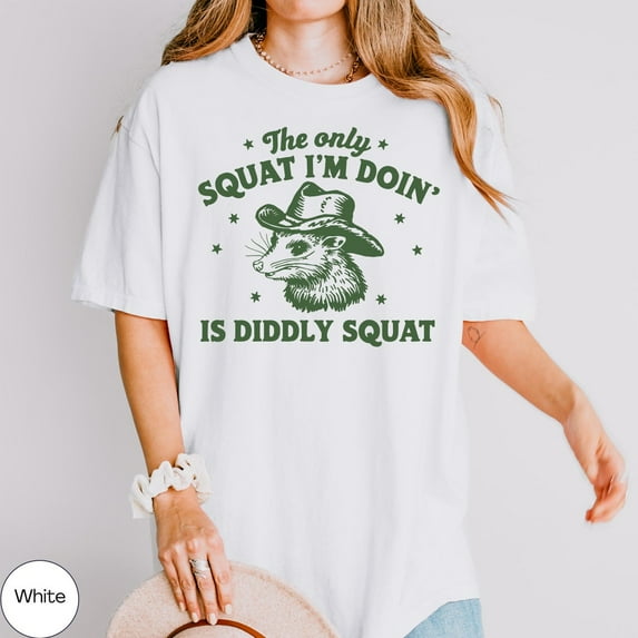 Diddly Squat T-Shirt, Unisex Tee, Perfect For Gym Lovers, Outdoor ...