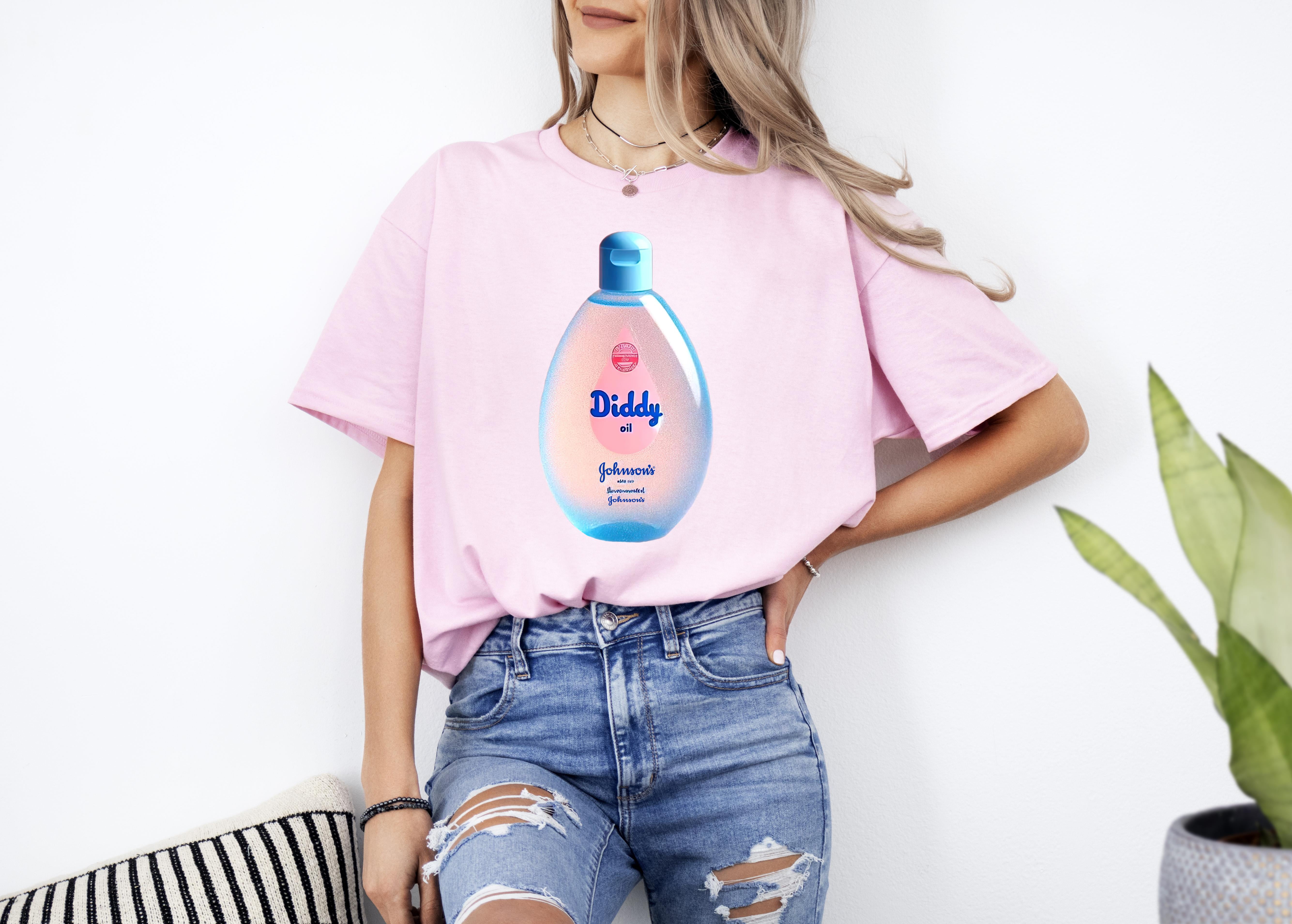 Diddy Baby oil T-shirt Up To 4XL - Walmart.com
