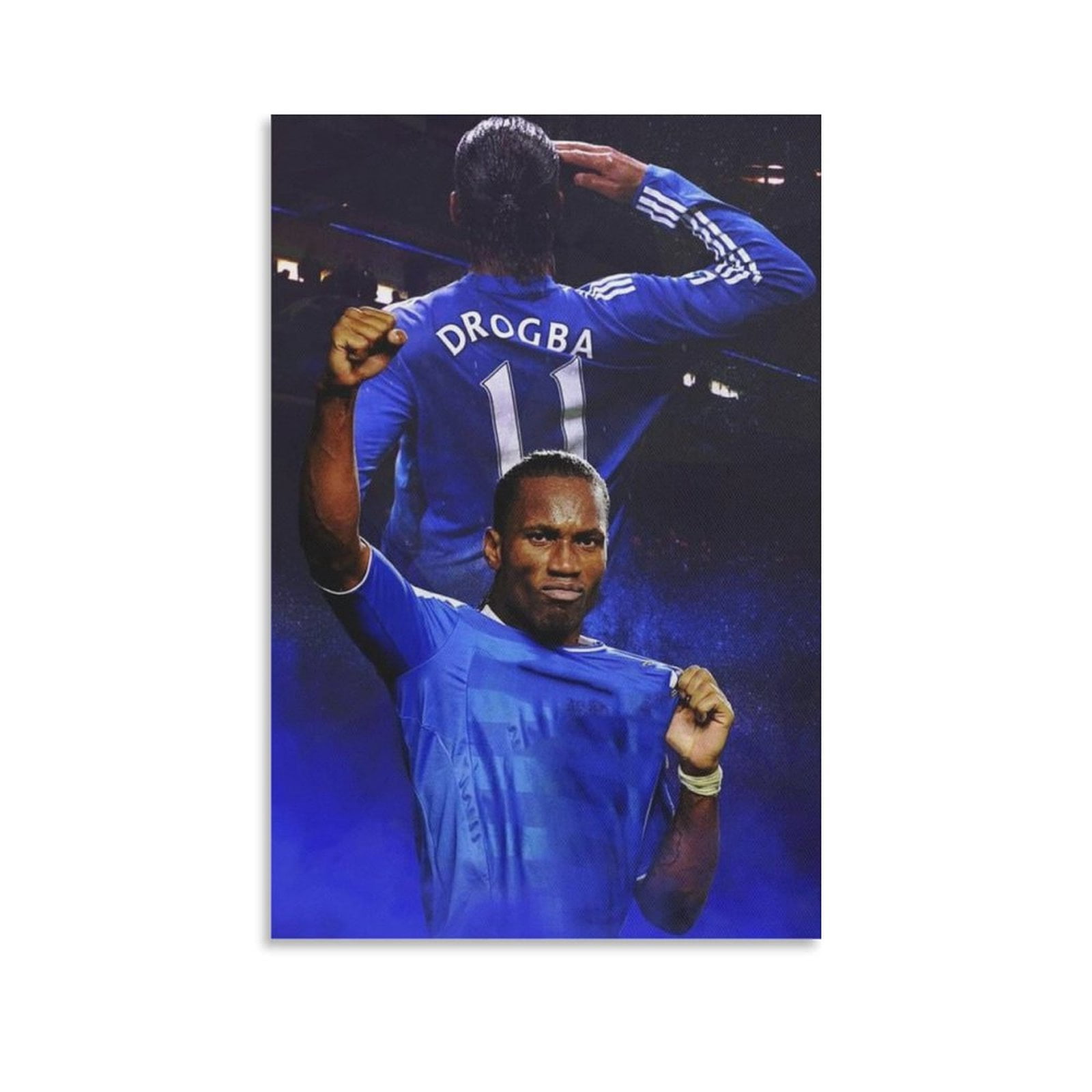 Didier Drogba Canvas Poster Poster Cool Artworks Painting Wall Art ...