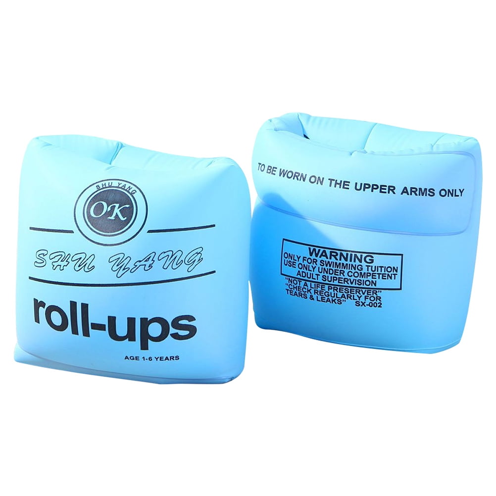 Dido 1 Pair Inflatable Swim Arm Bands Flotation Sleeves Swimming Rings ...