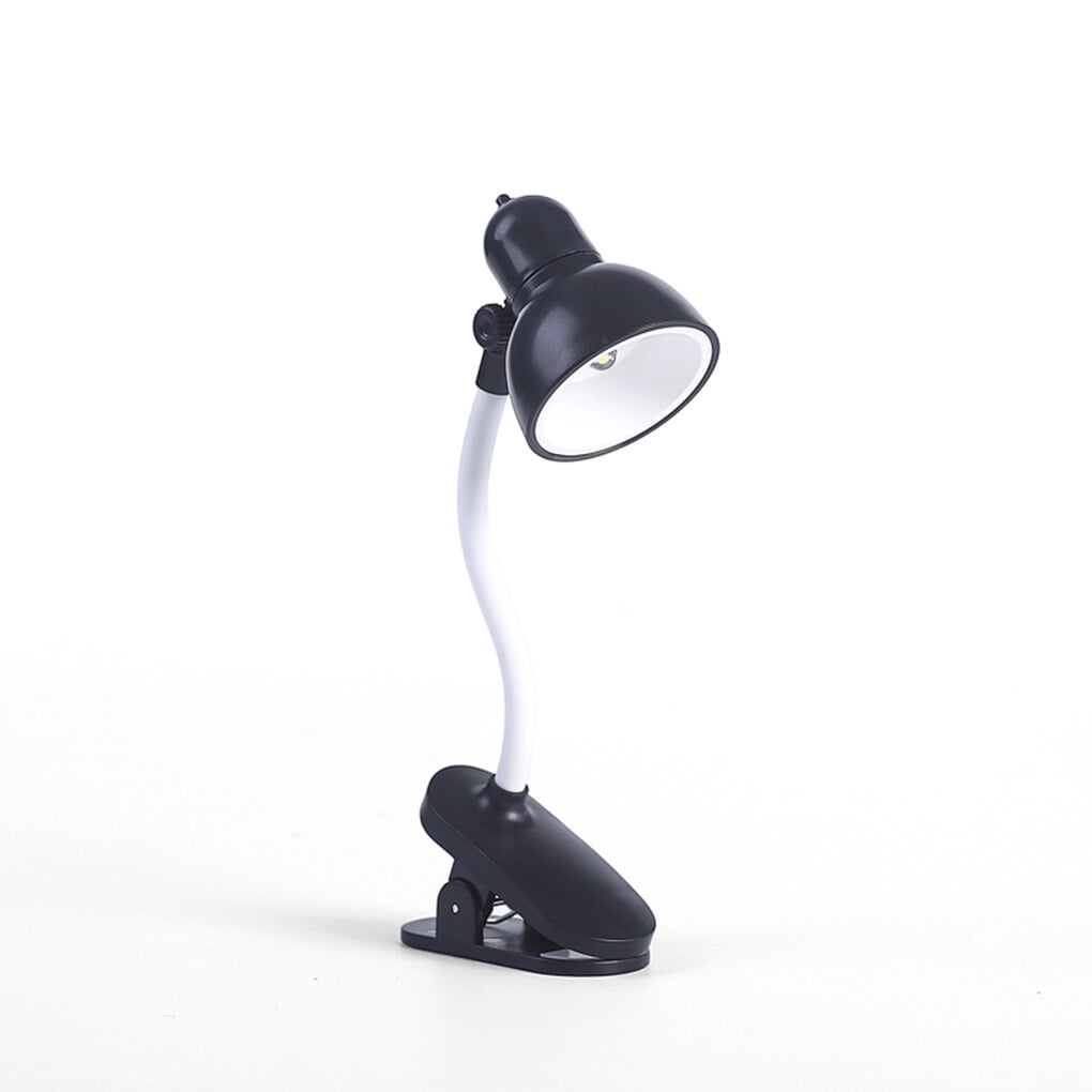 Dido Reading Light Adjustable Clip Mini Desktop Table Lamp Battery ...