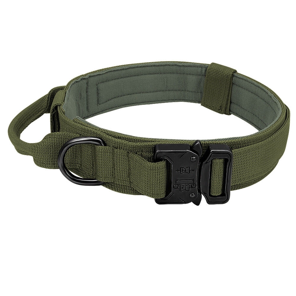 Didog 1.5"Width Adjustable Tactical Dog Collars Large Dogs Military ...
