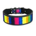 Didog 2 inch Wide Reflective Dog Collars Comfortable Neoprene Padded ...