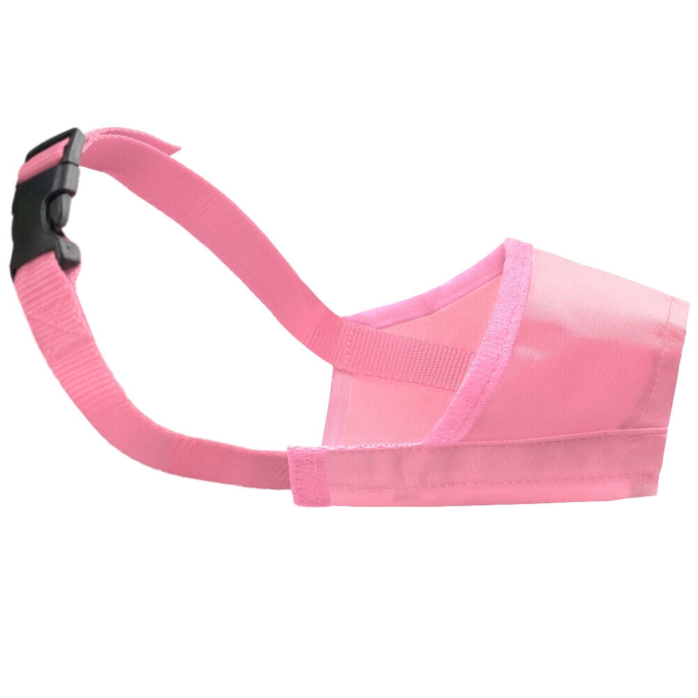 Didog Dog Anti-Bark Bite Nylon Muzzle Nylon Pet Dog Muzzle Head Collar ...