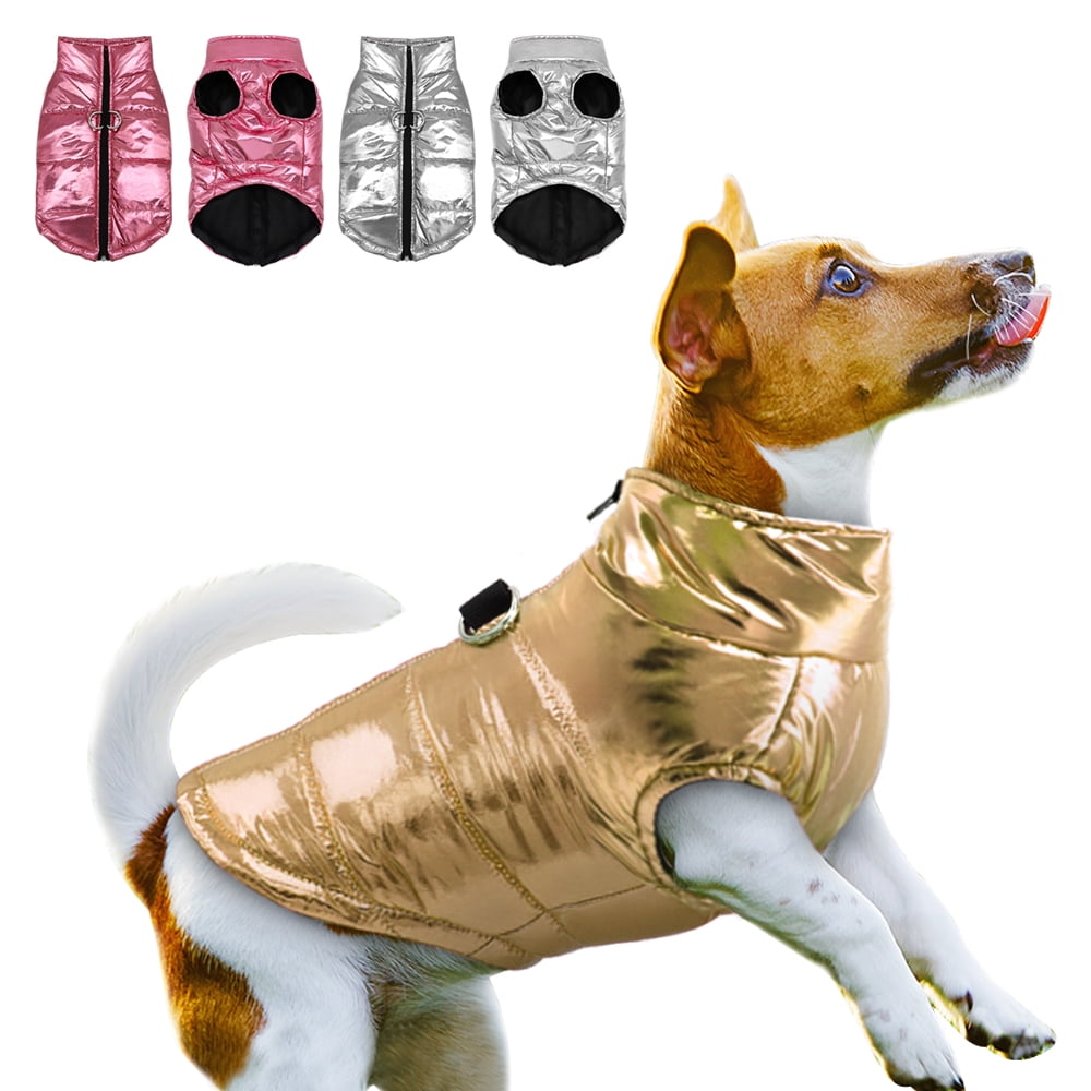 Didog Dog Puffer Coat for Small Dogs Waterproof Winter Clothes Puppy ...