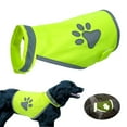 Didog High Visibility Dog Safety Vest Reflective Hi Vis Jacket Coat Paw ...