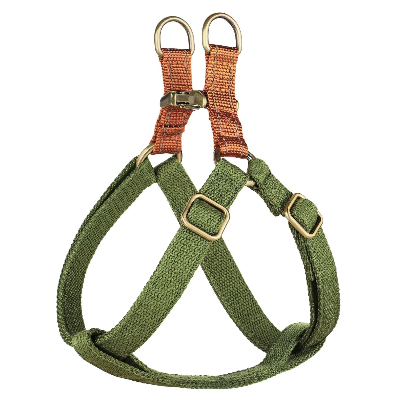 Didog Step in Dog Harness with Metal Buckles, Freedom Nylon Dog Halter ...