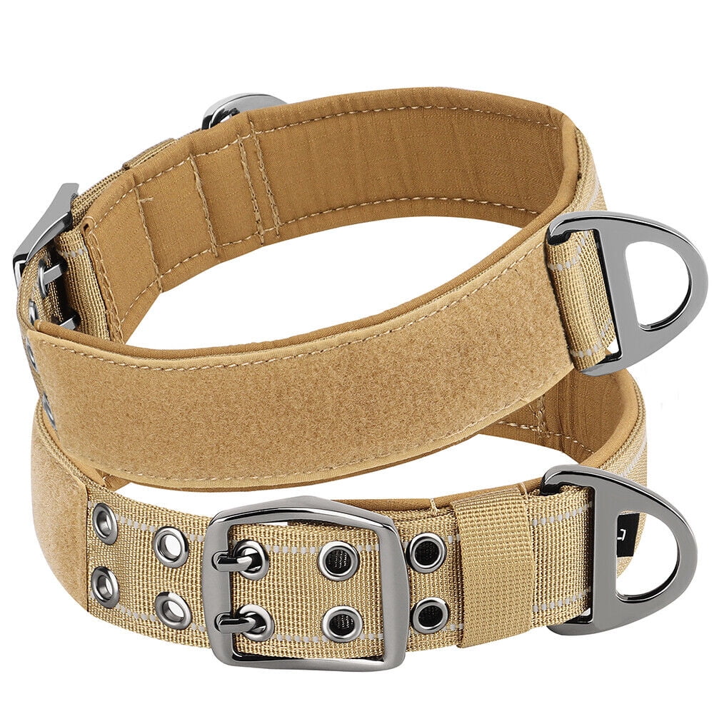 Didog Strong Dog Collars Adjustable Thick Tactical Military Training ...