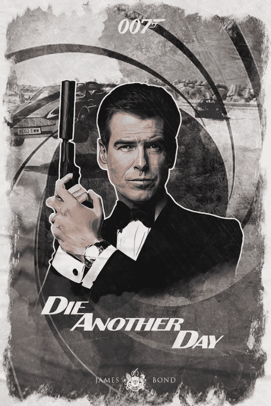 Die Another Day (2002) 24x36 Poster Pierce Brosnan James Bond Spy ...