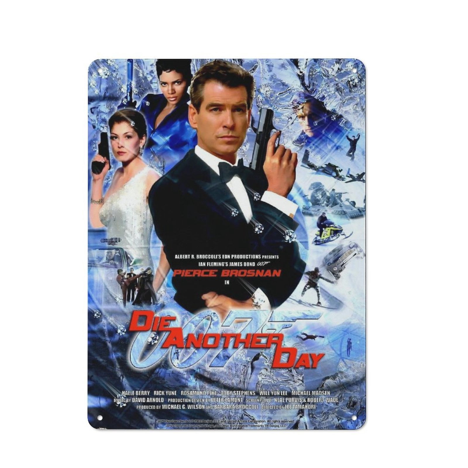 Die Another Day Hanging Picture Tin Hanging Picture Wall Poster Metal ...