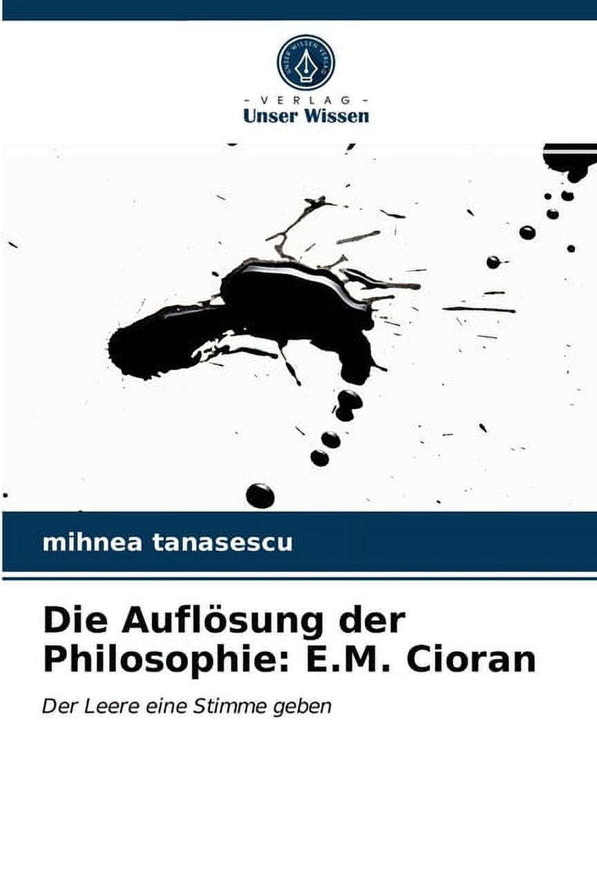 Die Auflösung der Philosophie (Paperback) - Walmart.com