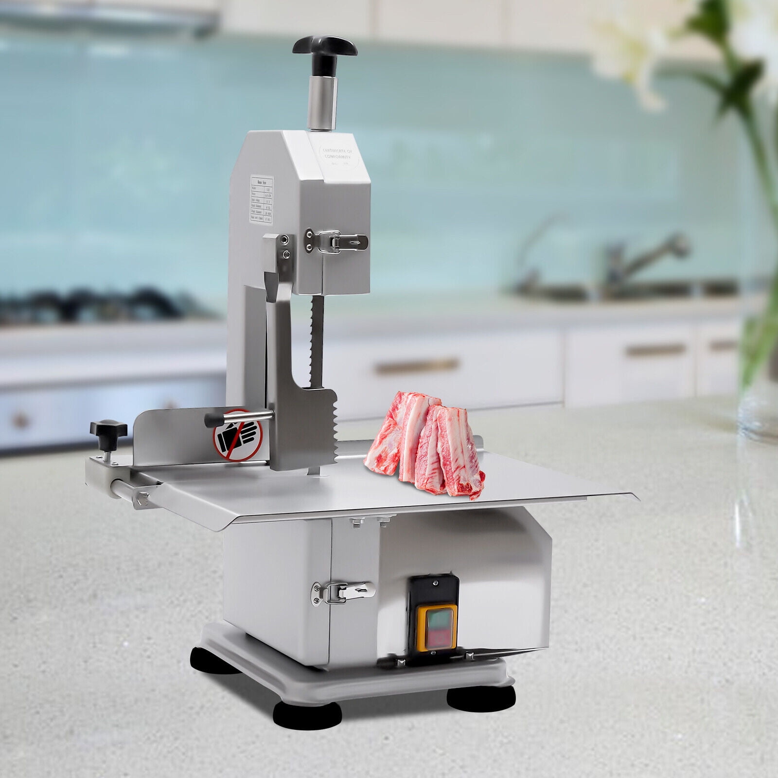 Die-Cast Electric Meat & Deli Slicer, A Powerful Machine with ...