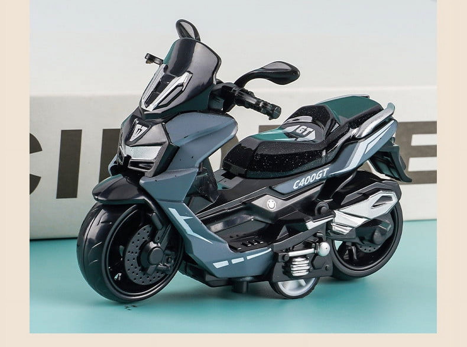 Die Cast Motorcycle Model for Ducati V4, Realistic Motorcycle Model, 1: ...