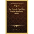 Die Chronik Des Abtes Regino Von Prum (1890) (Paperback) - Walmart.com