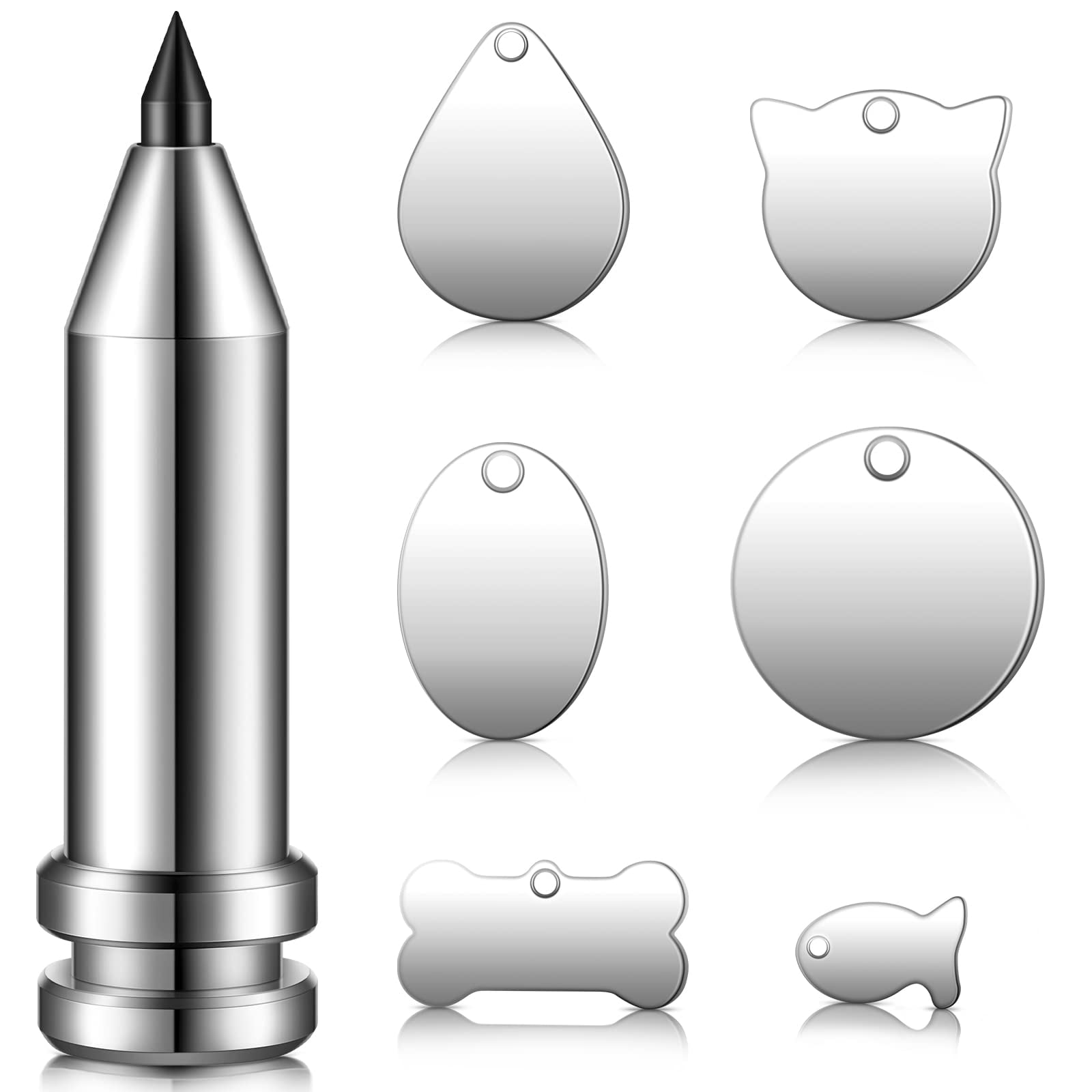 Die Cut Machines Engraving Tip Etching AIS1 Tool Engraving Tool with 6 ...