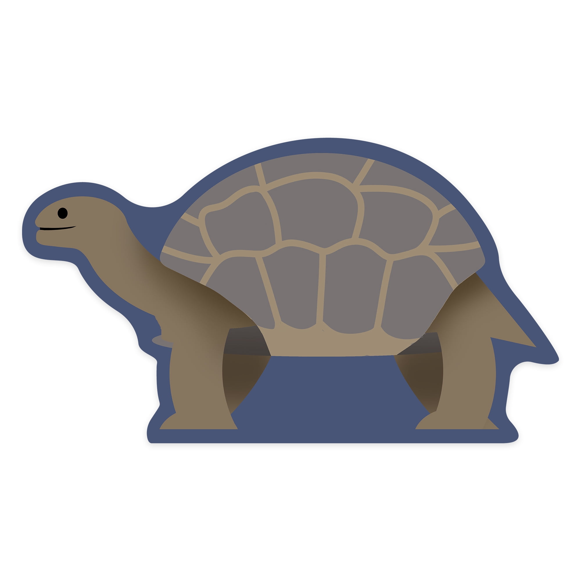 Die Cut Sticker Tortoise, Retro Style, Contour Vinyl Sticker 3 to 6 ...