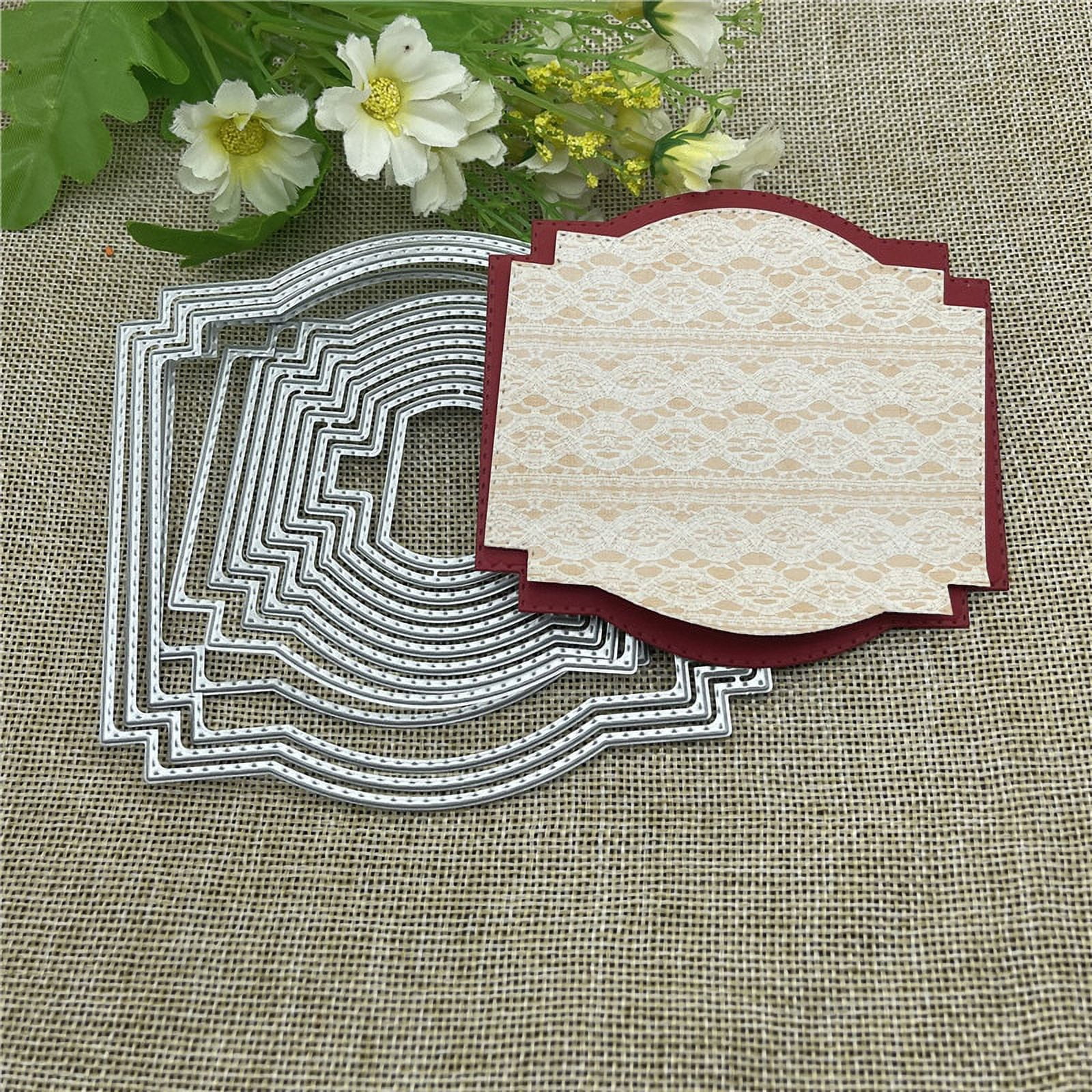 Die Cuts for Card Making, Ouginx Nesting Frame Set Metal Cutting Dies ...