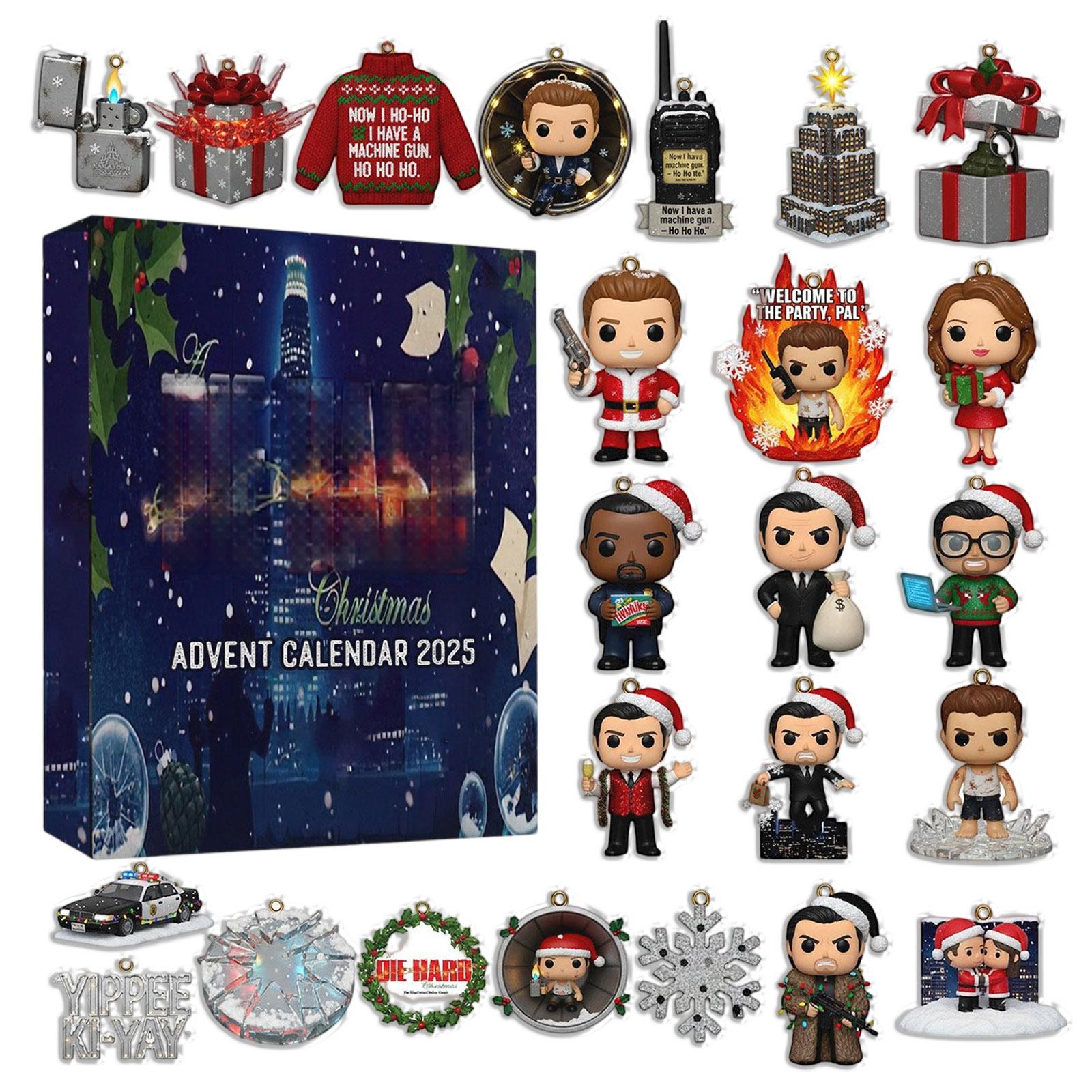 Die Hard Advent Calendar 2025 – 24 Days of 2D Acrylic Christmas ...