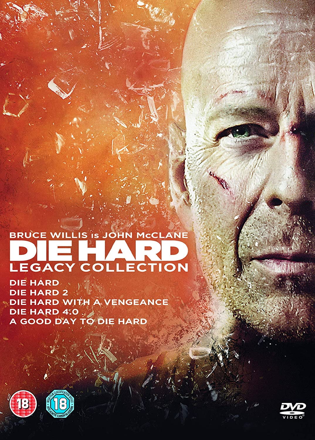 Die Hard - Collection (Films 1-5) [DVD] [1988] - Walmart.com