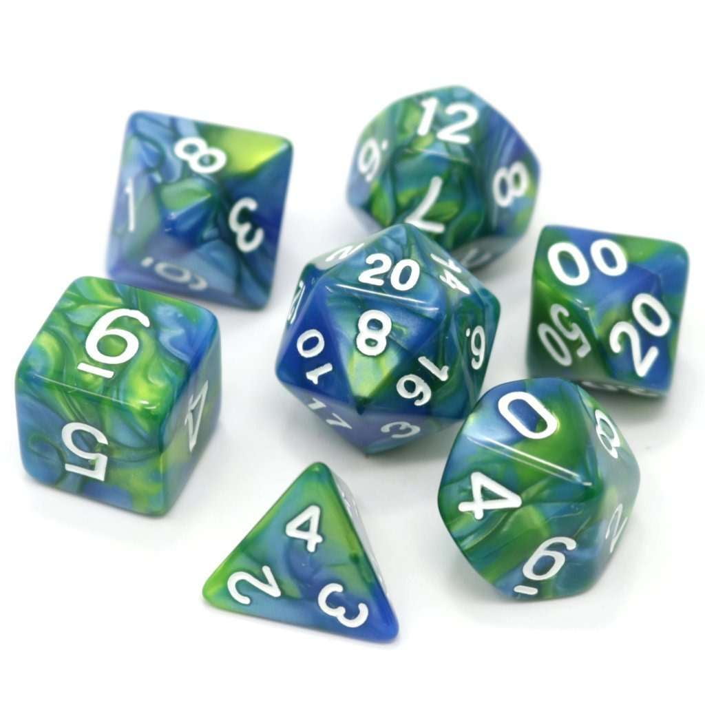 RPG Terra Polyhedral 7-Die Dice Set - Walmart.com