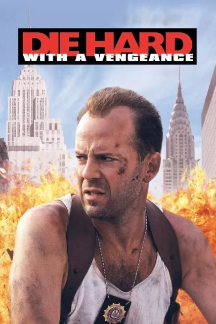 Die Hard: With A Vengeance (1995) Poster NO FRAMED POSTER Home Decor ...