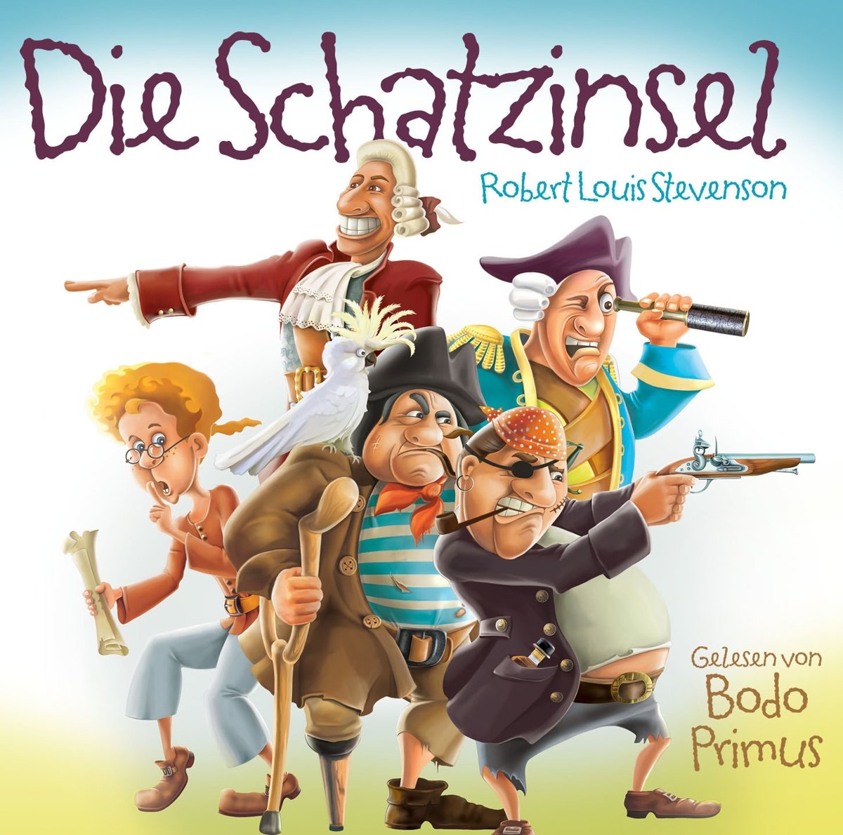 Die Schatzinsel Von Robert Louis Stevenson Gelesen Von Bodo Primus (CD ...