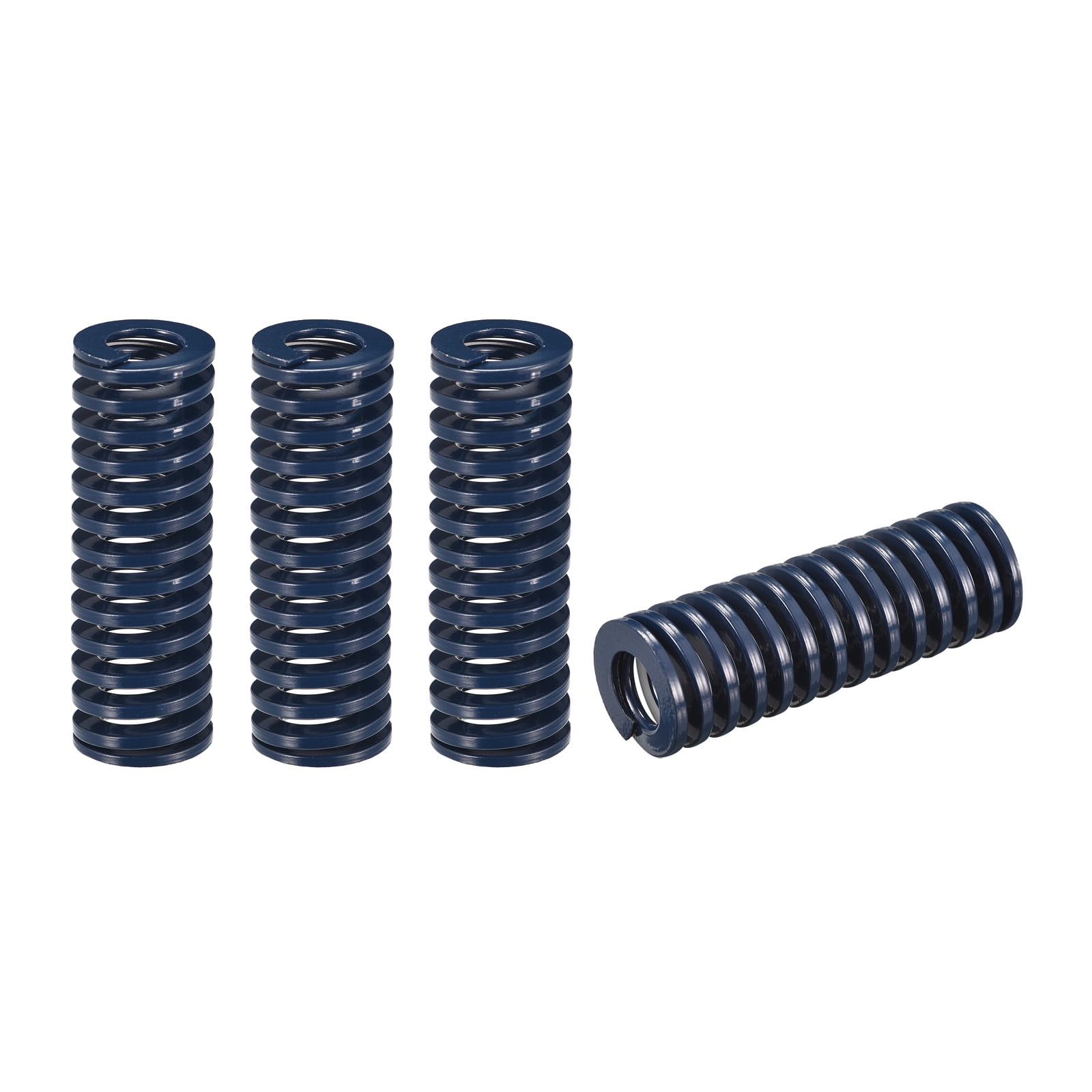 Die Spring, 4 Pack 25mm OD 70mm Long Spiral Stamping Light Load ...