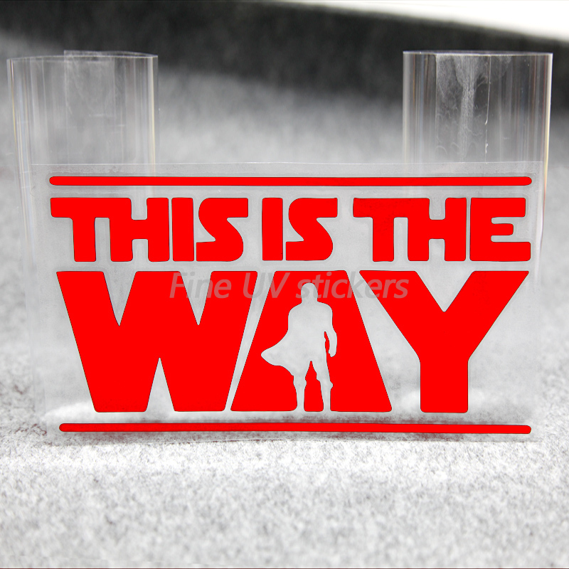 Die-cut Stickers This Is The Way High Quality Decals for Car Off-road ...
