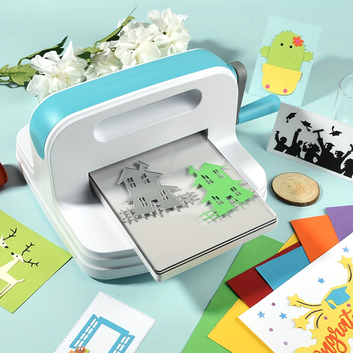 Die cutting Embossing machine, A5 Scrapbook paper cutter Die cutting ...