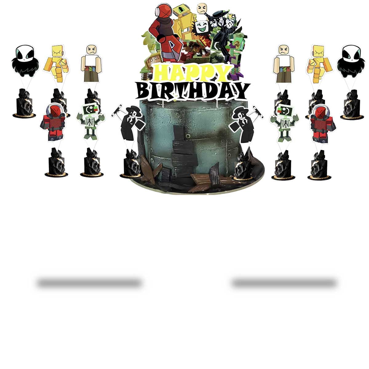 Die of death Birthday Cups Party Supplies Plates Decorations Cake ...