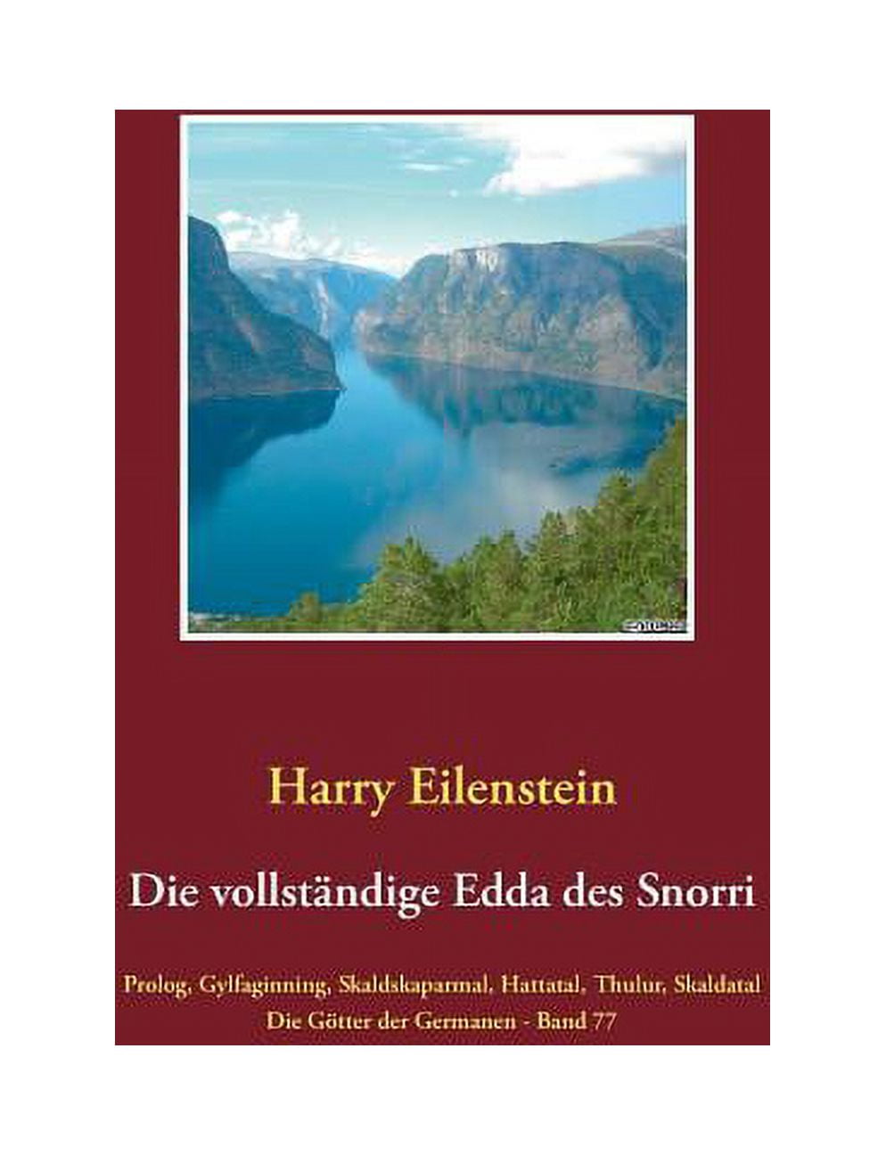 Die vollständige Edda des Snorri Sturluson (Paperback) - Walmart.com