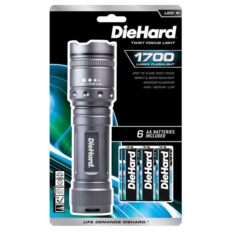 TWIST FOCUS FLASHLT1700L (Pack of 1) - Walmart.com
