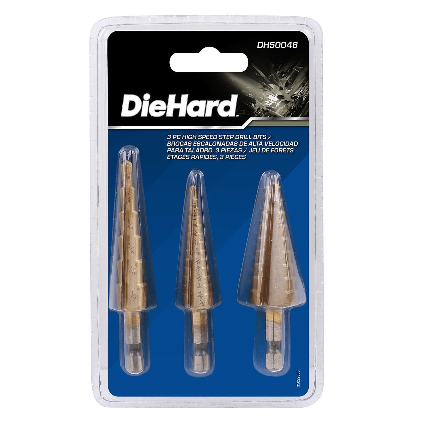 DieHard Step Drills, 3-Piece - Walmart.com
