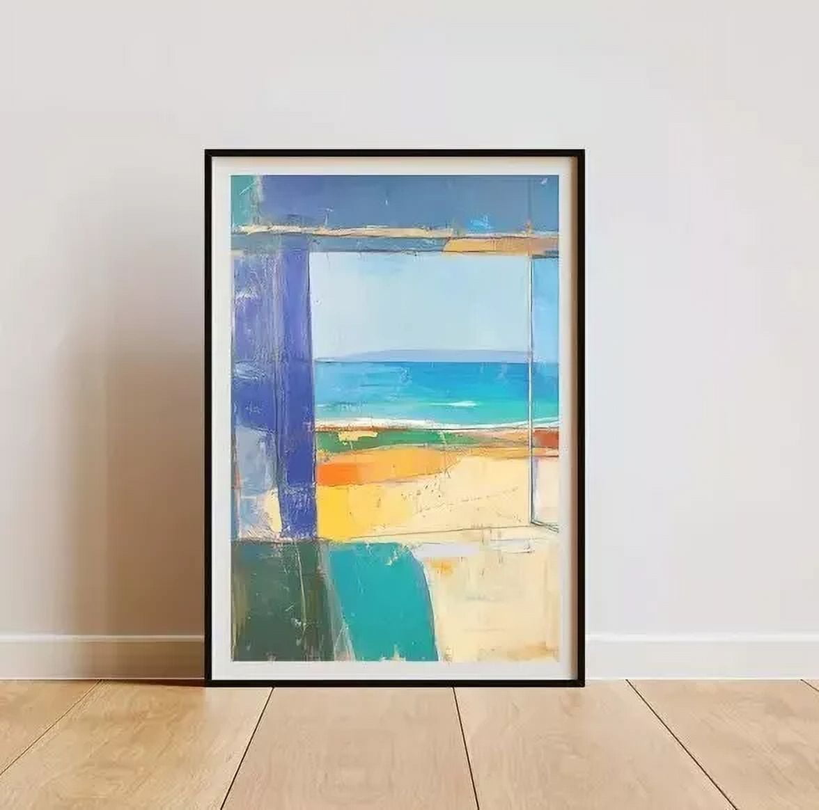 Diebenkorn - Poster In The Style Of The Famous American Visual Artist ...