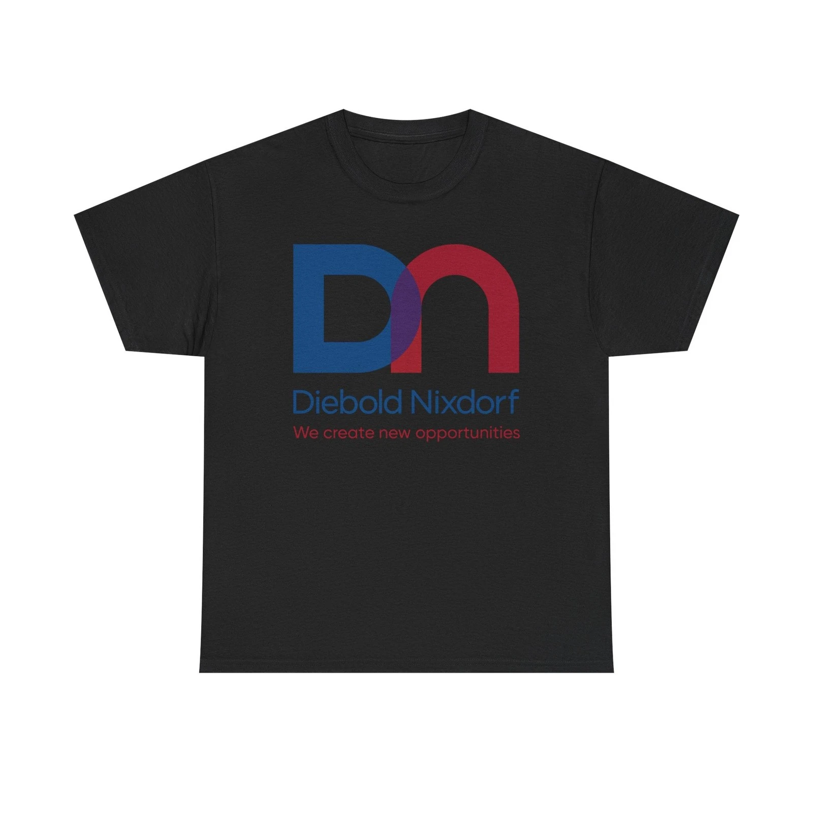 Diebold Nixdorf Financial Tech Bankrupt ATM Company Logo Unisex T-Shirt ...