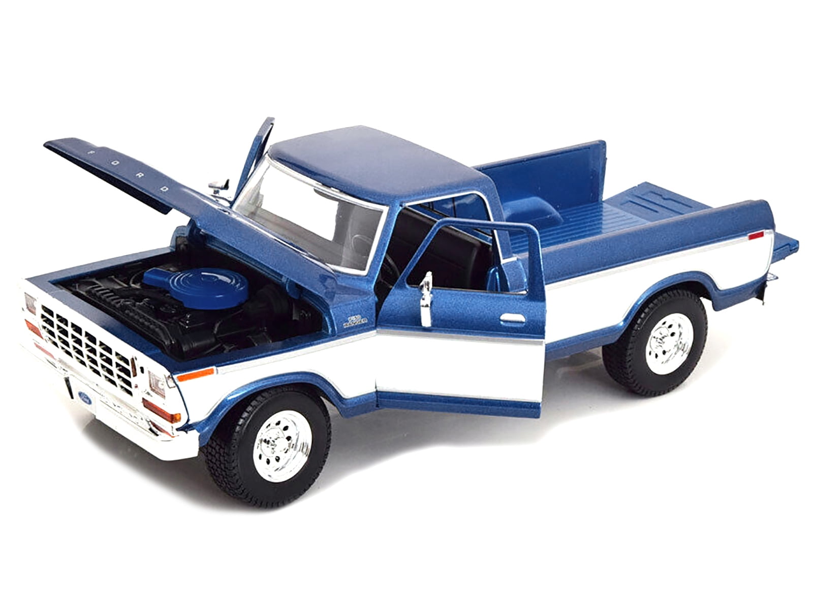 1979 Ford F-150 Ranger Pickup Truck Blue Metallic and Cream "Special ...