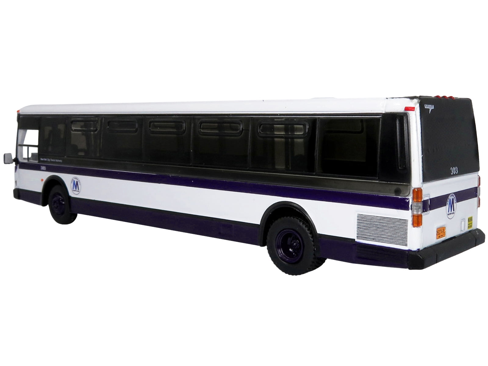 Diecast 1980 Grumman 870 Advanced Design Transit Bus MTA New York City ...