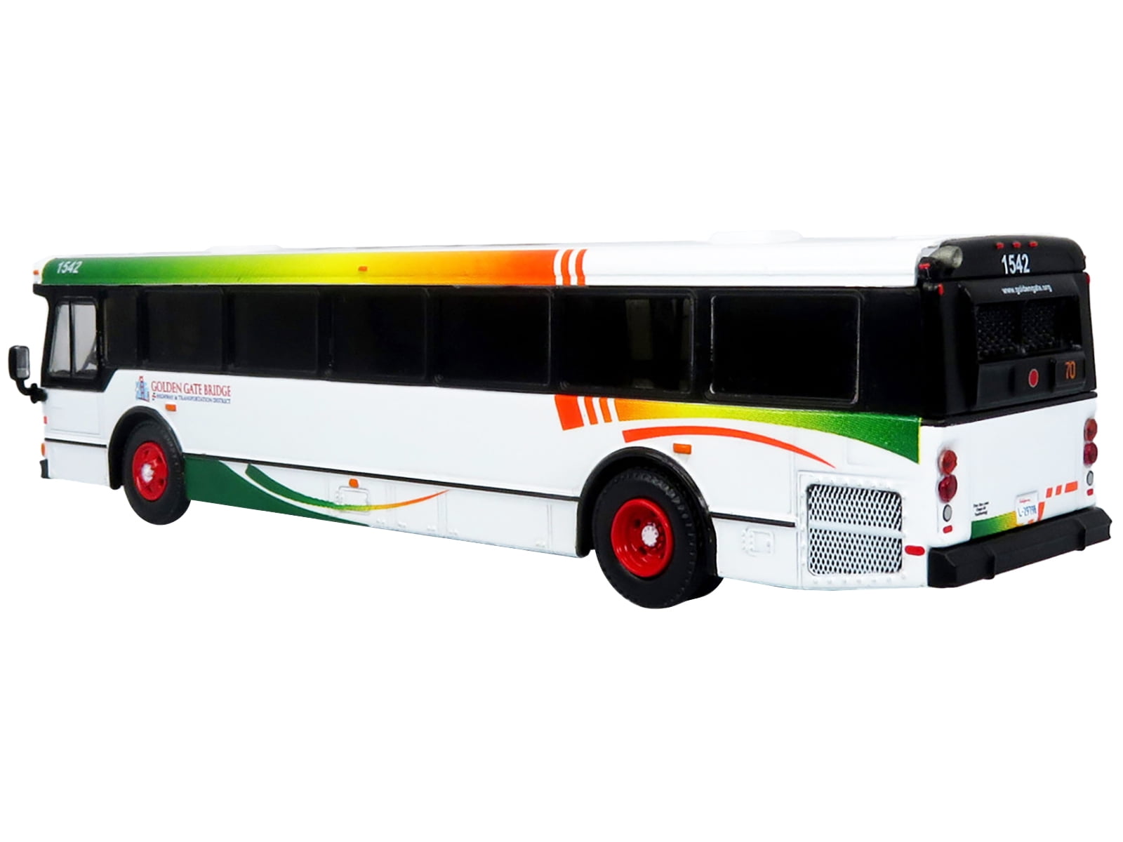 Diecast 2006 Orion V Transit Bus Golden Gate Bridge Highway ...