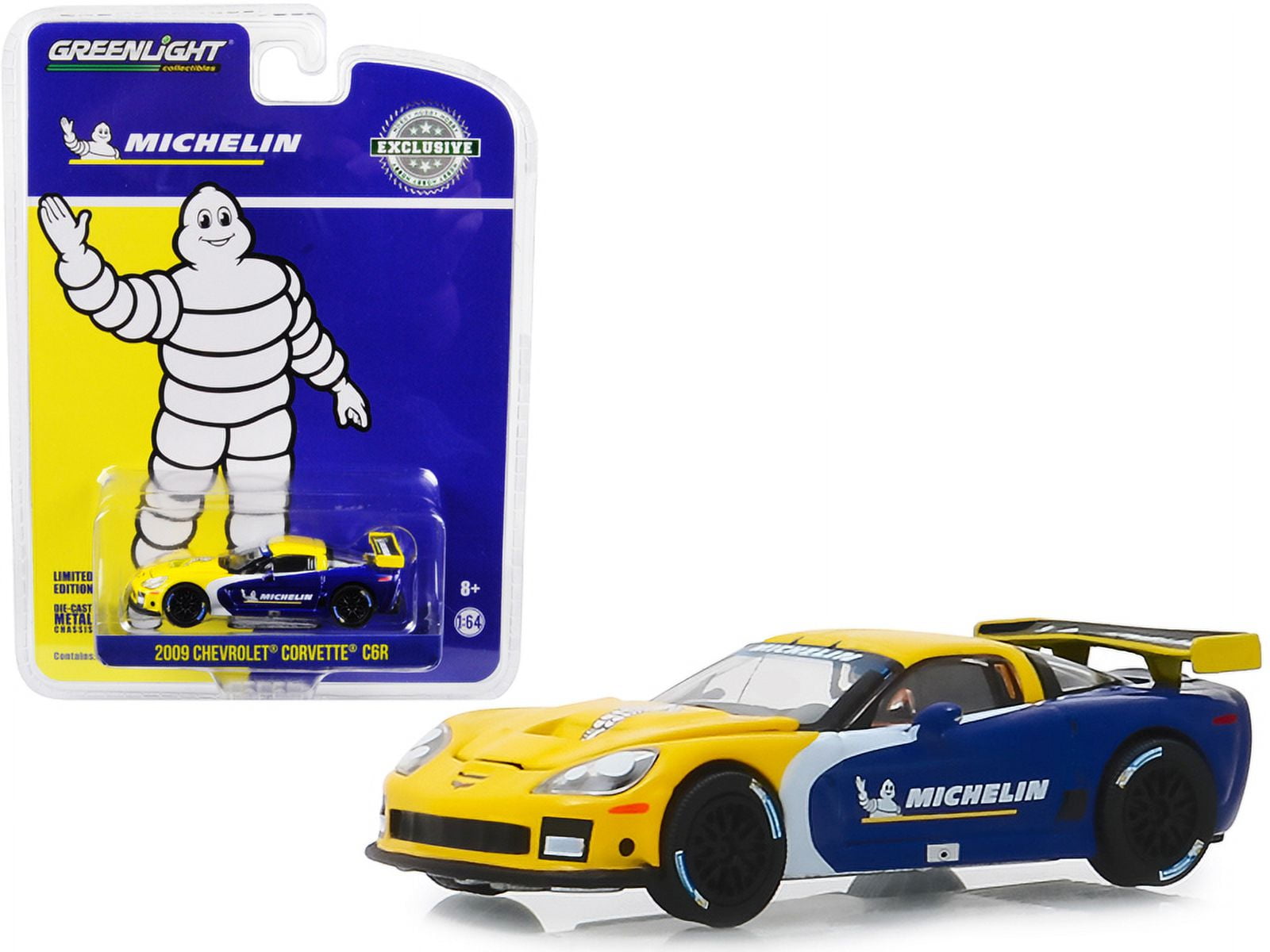 Diecast 2009 Chevrolet Corvette C6R "Michelin Tires" "Hobby Exclusive ...
