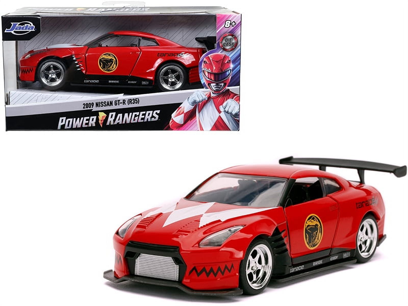 Diecast 2009 Nissan GT-R (R35) Red Red Ranger's "Power Rangers" 1/32 ...