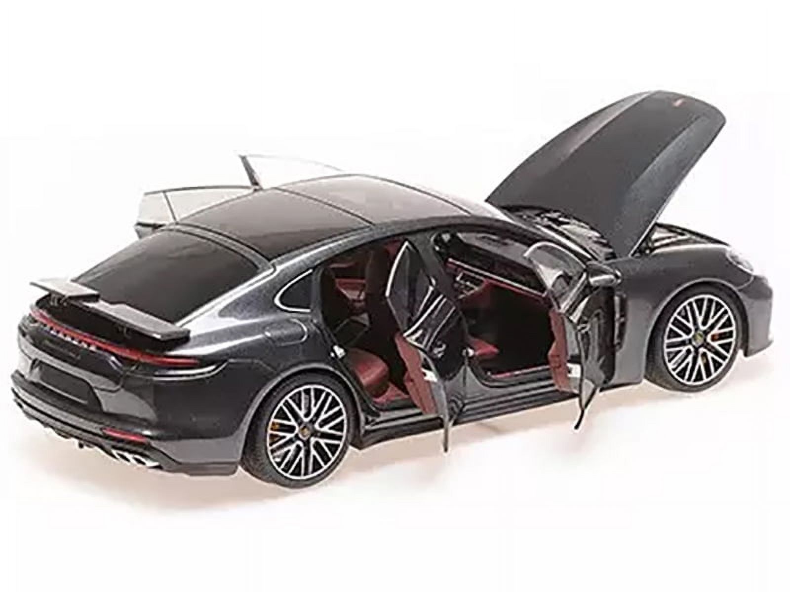 Diecast 2020 Porsche Panamera Turbo S Gray Metallic "CLDC Exclusive ...