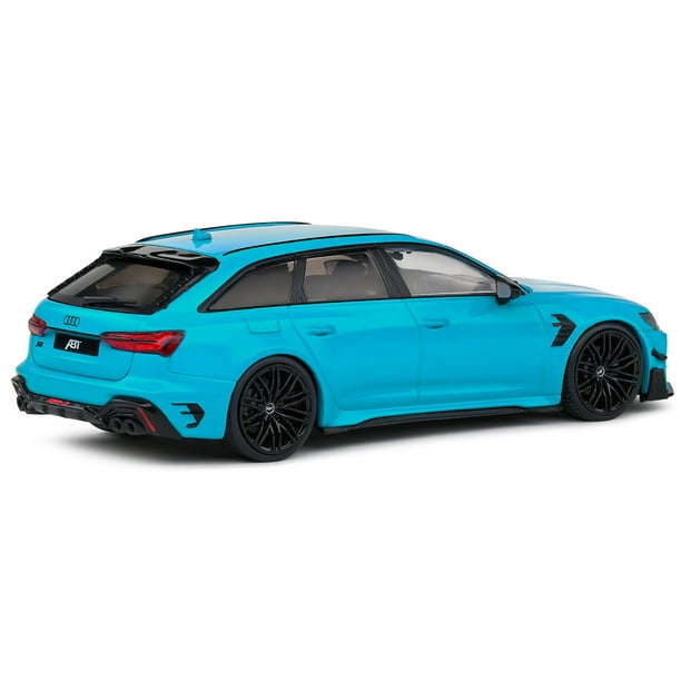 Diecast 2022 Audi ABT RS 6-R Miami Blue 1/43 Diecast Model Car by ...