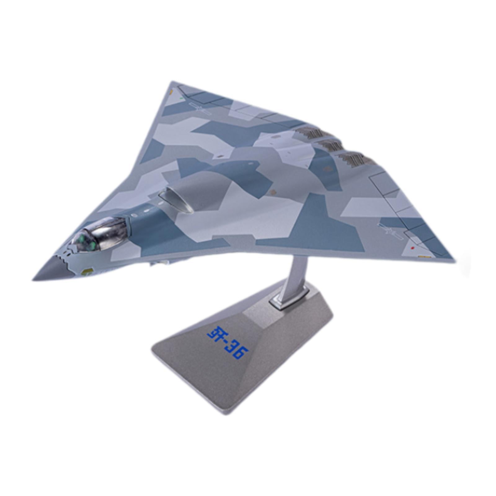 Diecast Aircraft J36 Fighter Jet Model Alloy Plane with Stand for ...