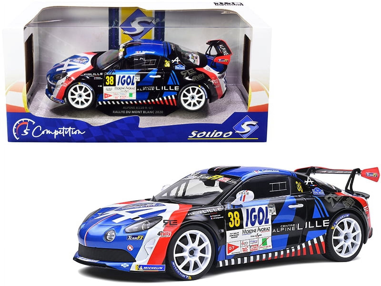 Alpine A110 RGT #38 Francois Delecour Rally Mont Blanc (2020 ...