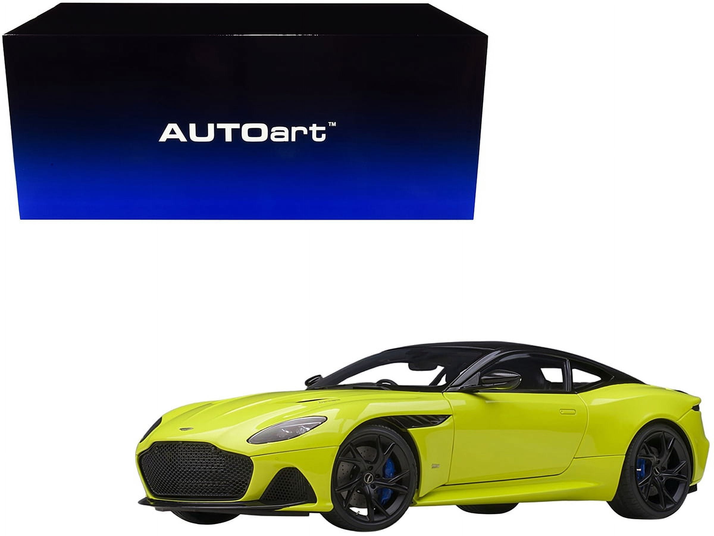 Diecast Aston Martin DBS Superleggera RHD (Right Hand Drive) Lime ...