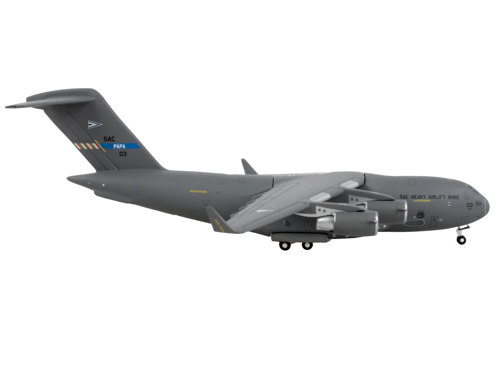 Diecast Boeing C-17 Globemaster III Transport Aircraft "SAC Heavy ...